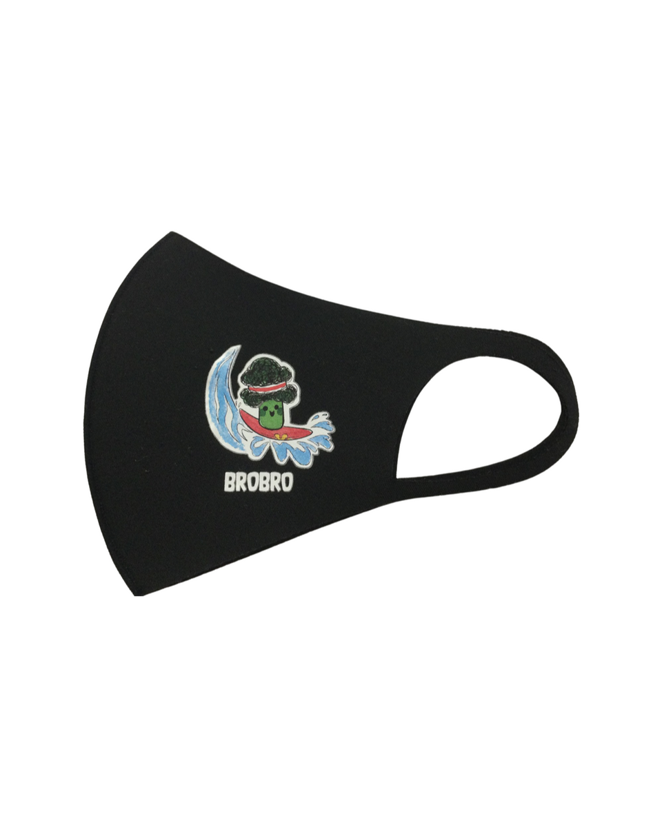 BRO BRO SURFER Antibacterial Waterproof Reusable Washable Face Mask ...